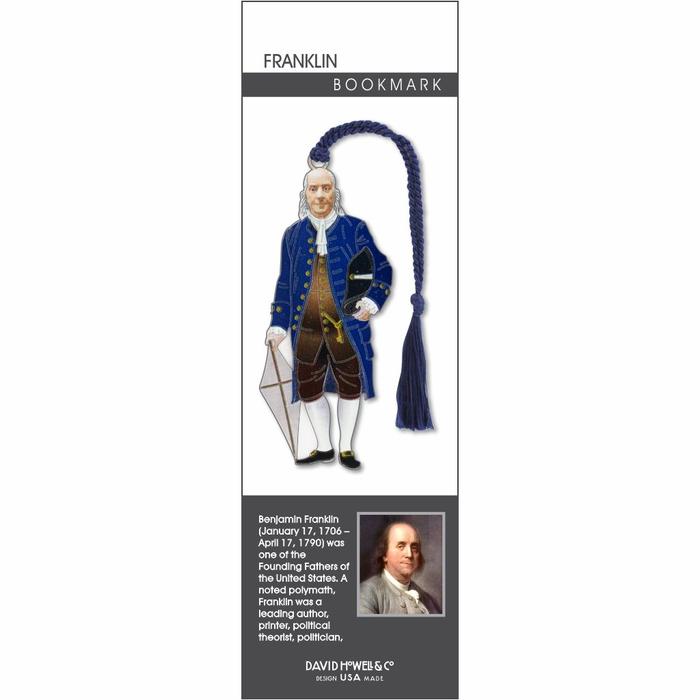 Benjamin Franklin Bookmark – TR Historical
