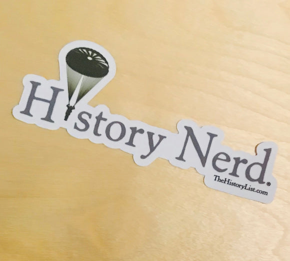 History Nerd Sticker - Paratrooper – TR Historical