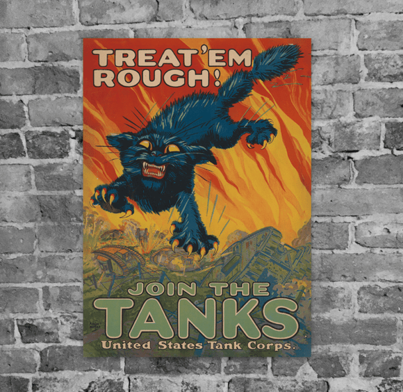 Join the Tanks WWI Magnet – TR Historical