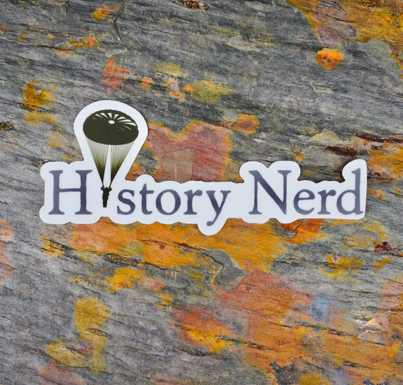 History Nerd Sticker - Paratrooper – TR Historical